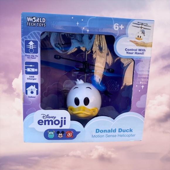 Disney | Toys | Disney Emoji Donald Duck Mini Helicopter | Poshmark